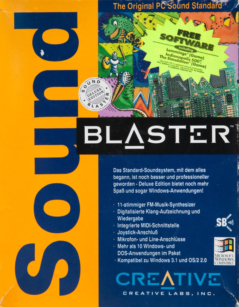 Creative Sound Blaster 2.0 Box (FRONT-GERMAN)