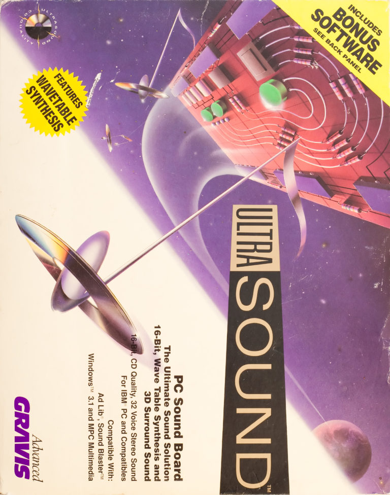 Gravis UltraSound Classic Box (FRONT-ENGLISH)