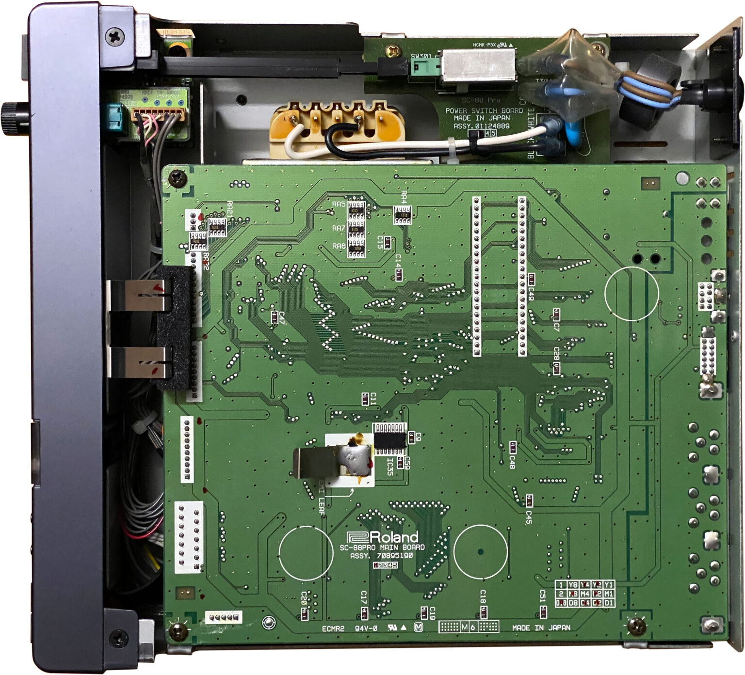 Roland Sound Canvas SC-88 Pro_Internals